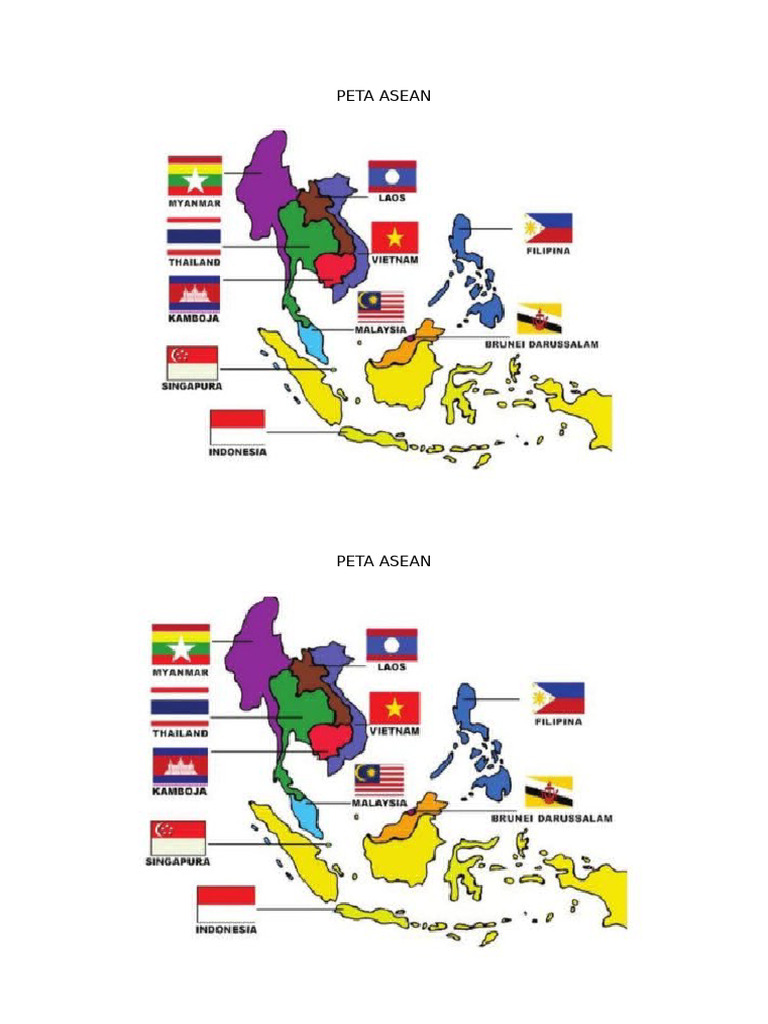 Peta Asean Ganda | PDF