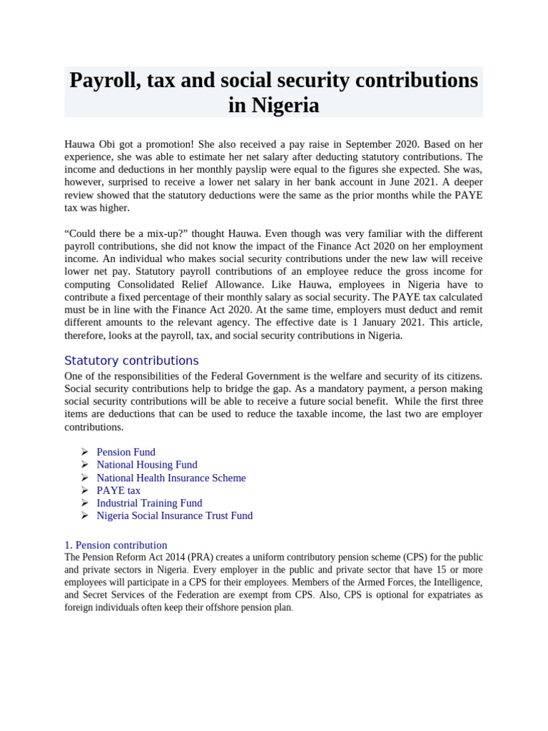 Payroll | PDF | Payroll Tax | Social Security (United States)