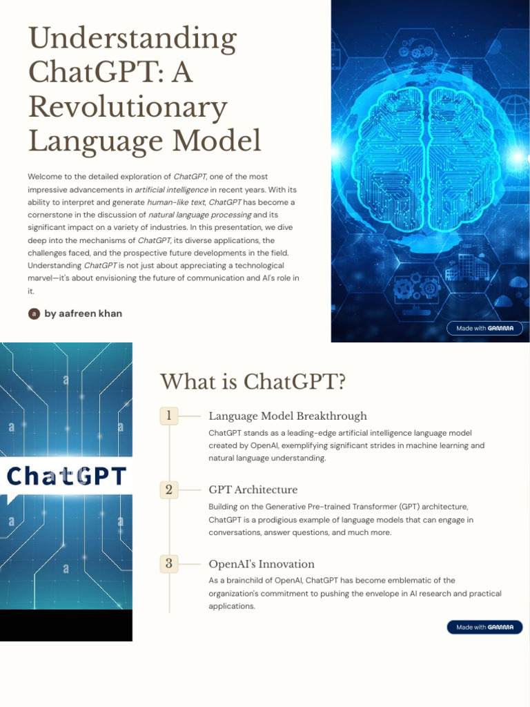 Understanding ChatGPT A Revolutionary Language Model | PDF | Artificial ...