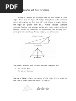 Law of Sines and Cosines Practice Problems | PDF