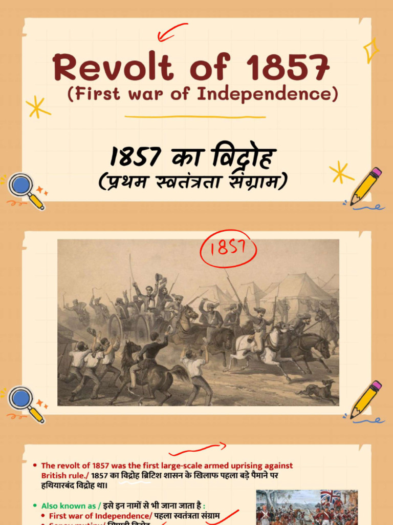 Revolt of 1857 Board PDF | PDF