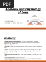 Anatomy and Functions of the Eye Lens | PDF | Cataract | Eye