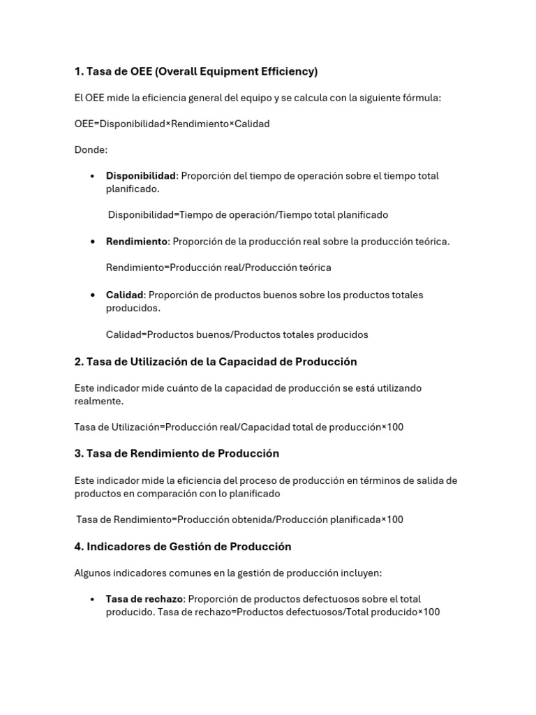 Elementos Del KPI | PDF | Indicador de rendimiento | Informática
