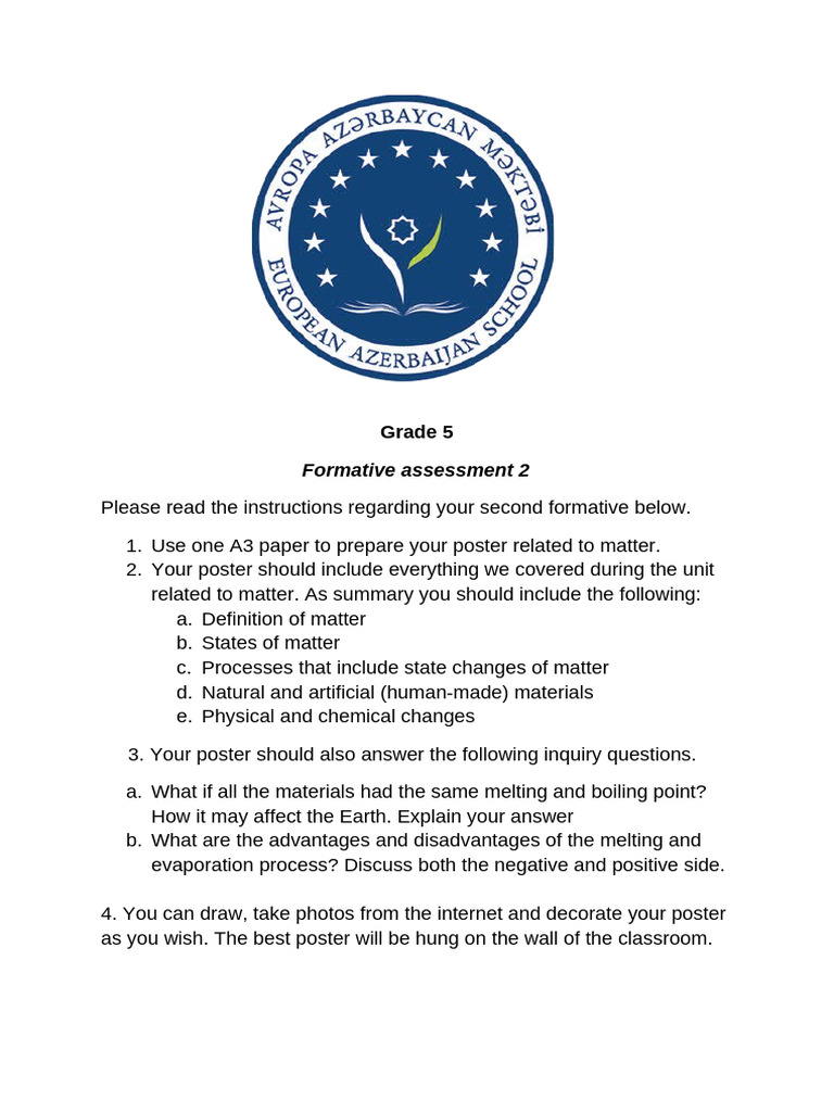 MYP Formative No. 2 2 | PDF
