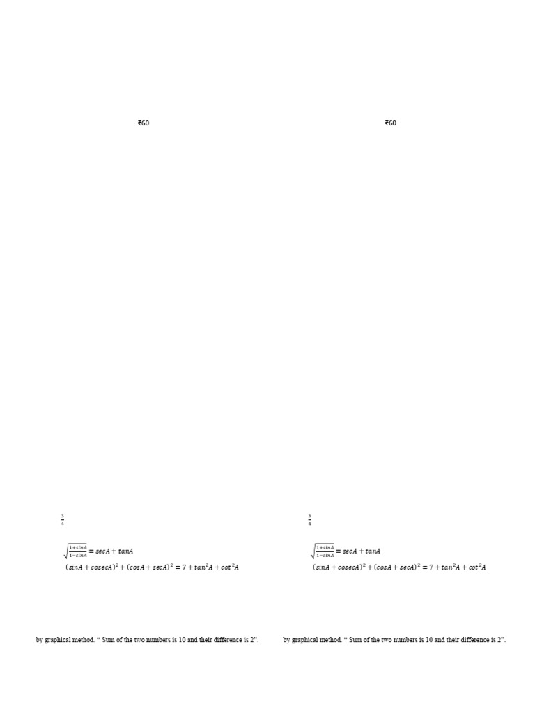 SLIP TEST 5 (1) | PDF | Equations | Mathematics