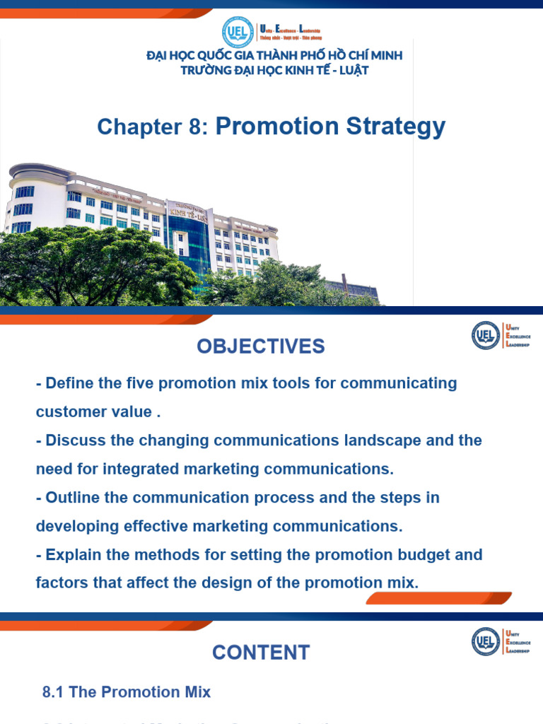 Chapter 8 Promiotion (1) | PDF | Marketing Communications | Marketing