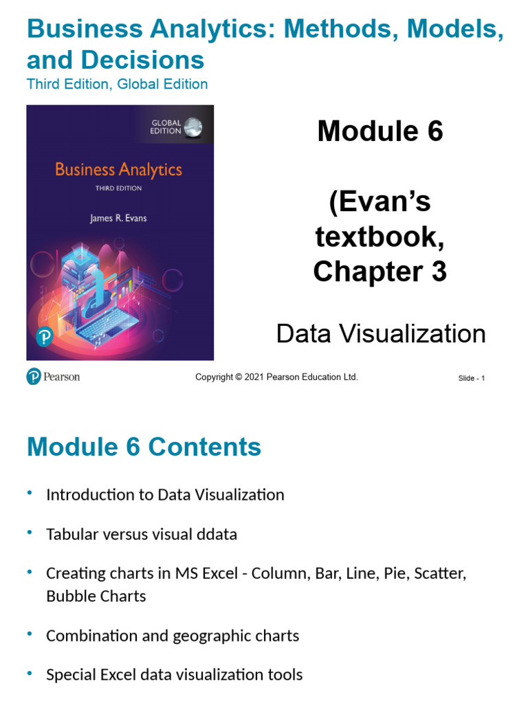 Module 6_Ch3_DataVisualization - Tagged | PDF | Scatter Plot | Pie Chart