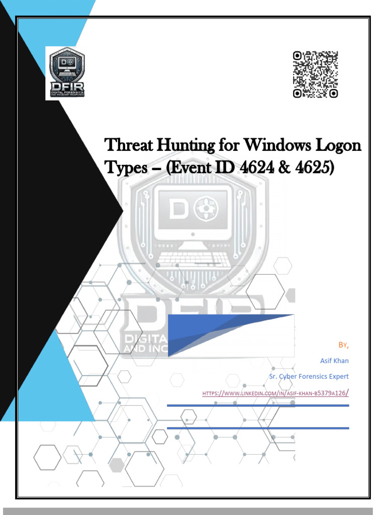 Threat Hunting for Windows Logon Type 1740227166 | PDF | Login ...