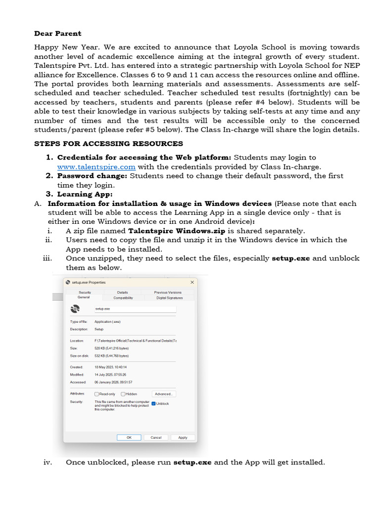 NEP Alliance for Excellence Program - Students-final | PDF | Mobile App ...