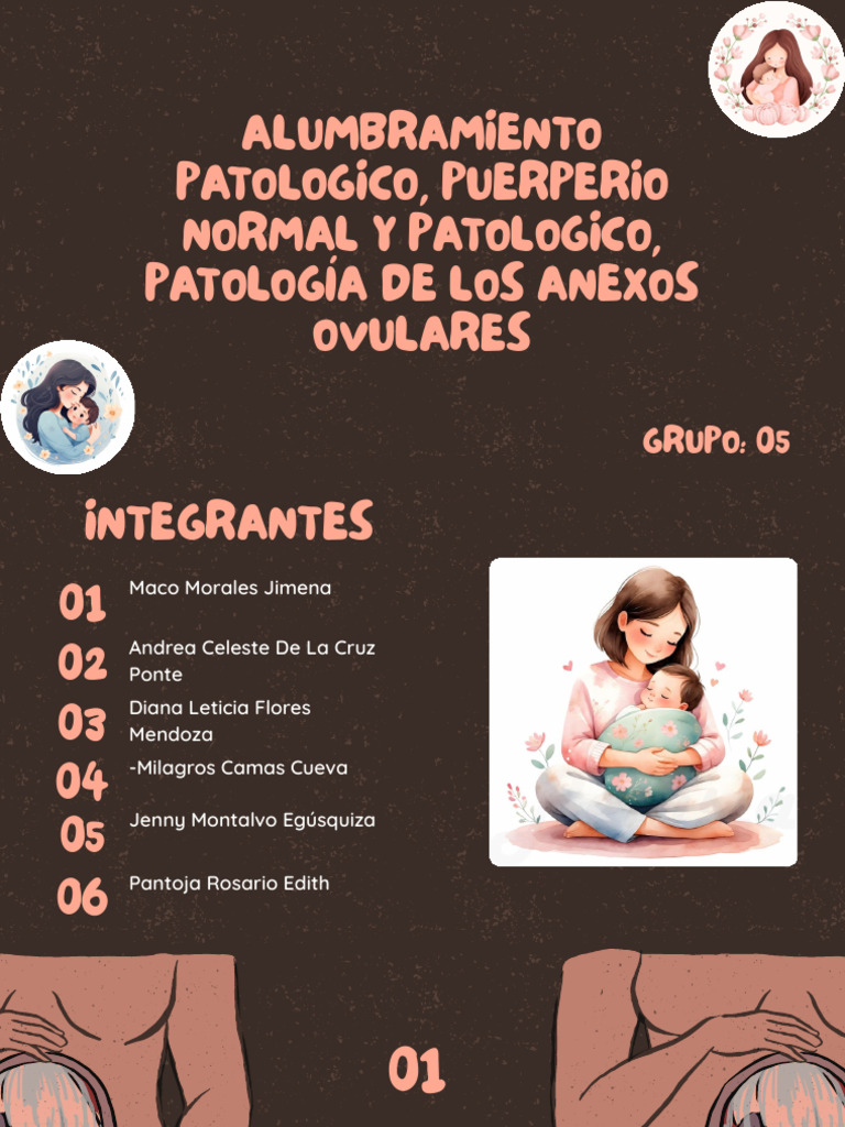 Fetal Positions and Presentations Educational Presentation in Brown and ...