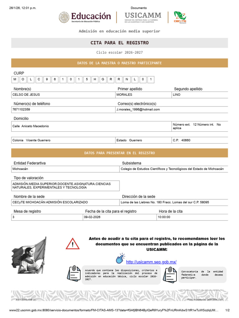 Cital Usicam | PDF | Enseñando