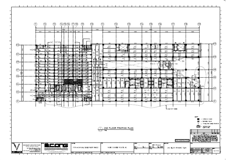 2nd Floor Structural Framing Plan | PDF
