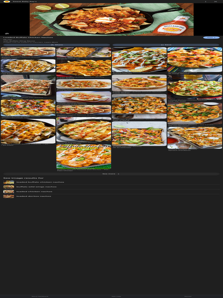 Loaded Wing Nachos - Google Search | PDF | Food And Drink Preparation ...