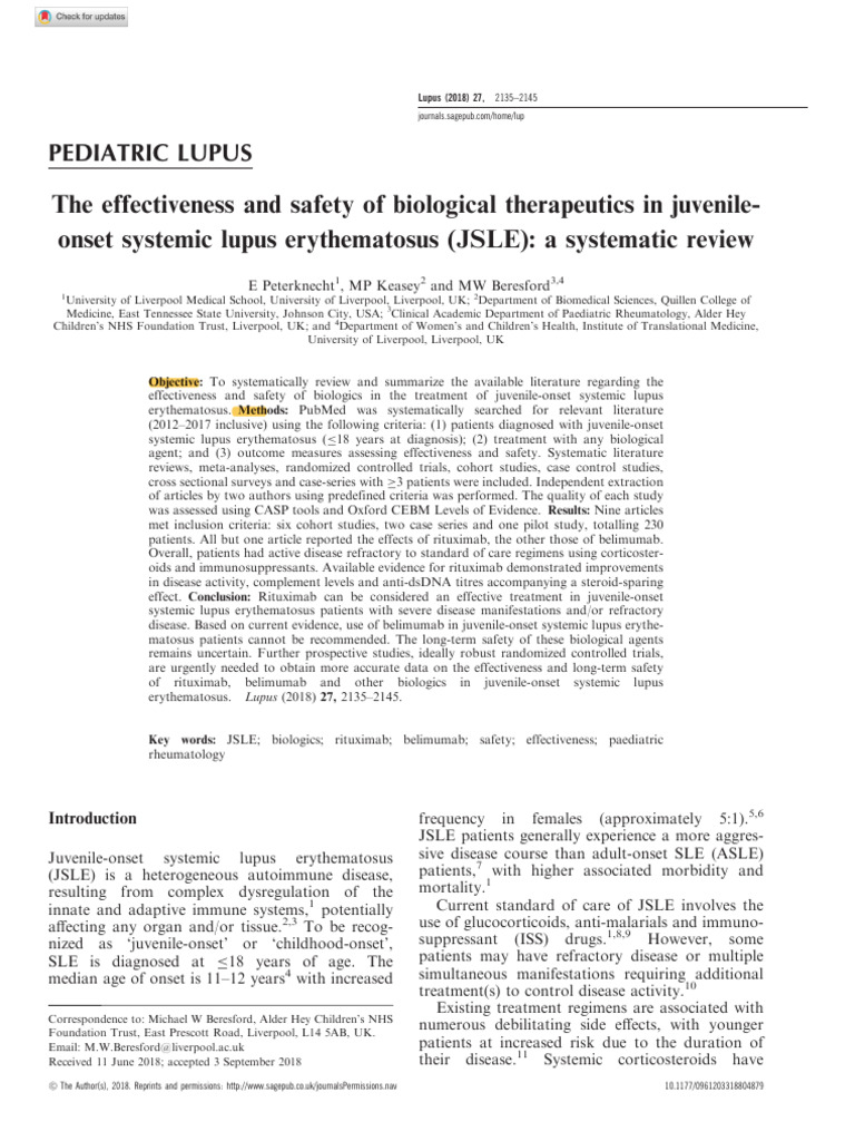 Sample manuscript writing -peterknecht-et-al-biologic effective in SLE ...
