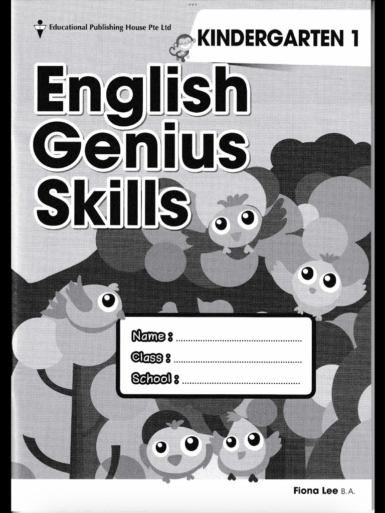 English Genius Skills K1 Sample | PDF