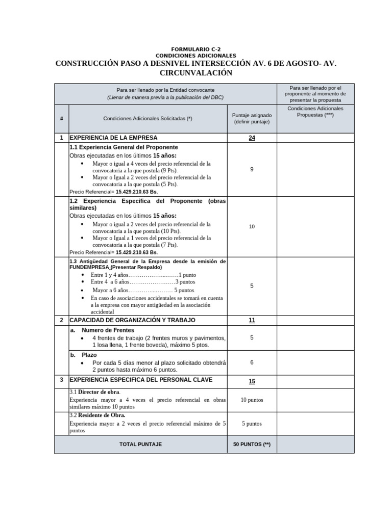 Formulario C-2 6 de Agosto 2 - 1 | PDF
