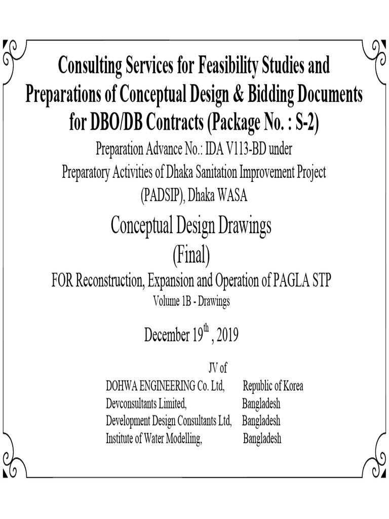 2.0 Final Conceptual Design Drawing For STP (19 DEC 19) | PDF ...