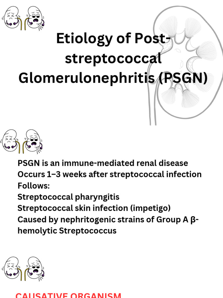Etiology of Post-streptococcal Glomerulonephritis (PSGN)_20260118 ...