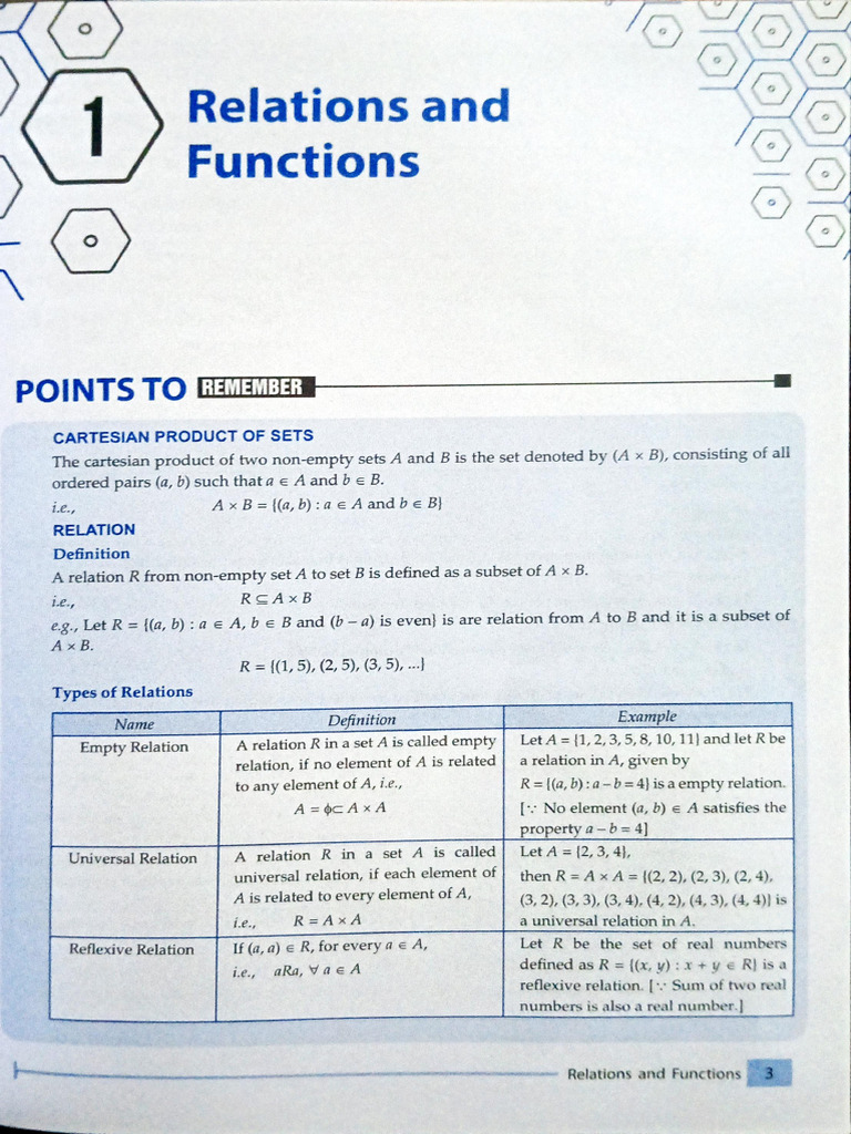 Relation Function | PDF