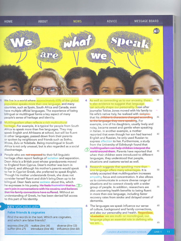 Unit 1 Reading | PDF