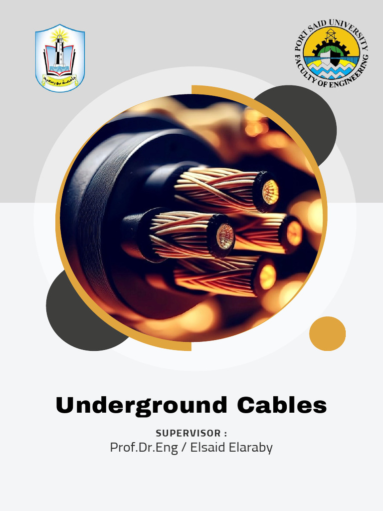 Underground Cables | PDF