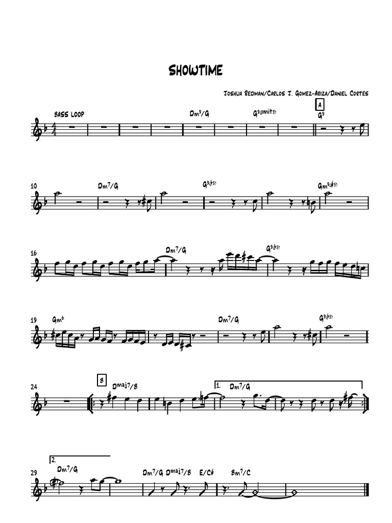 Showtime - Bb | PDF
