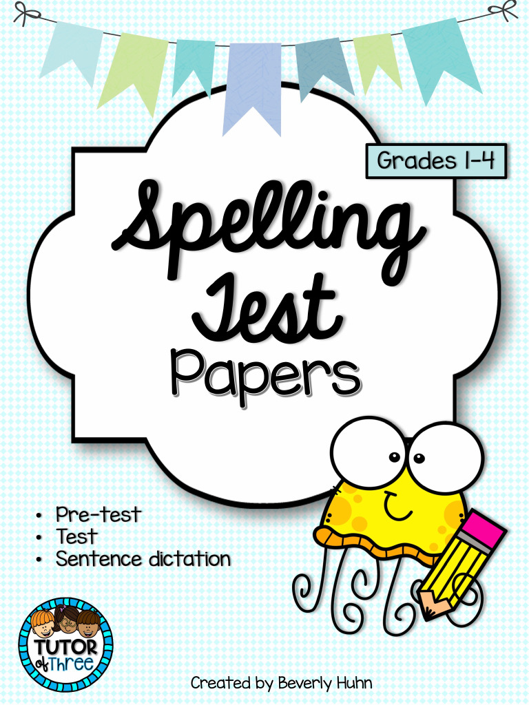 SpellingTestPapers25words 1 | PDF