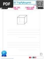 3D Pythagoras Questions and Answers | PDF | Euclidean Plane Geometry ...