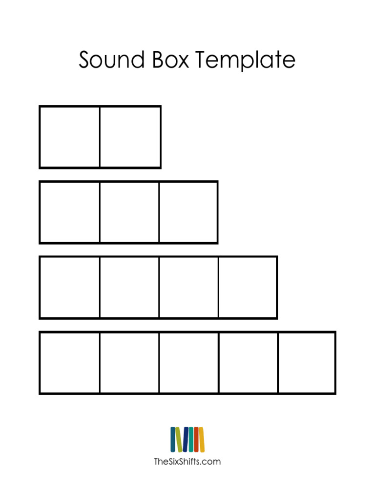 Elkonin Sound Box Template | PDF