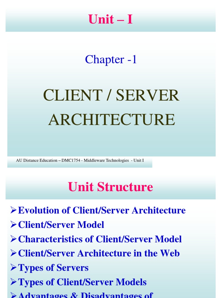 Unit1 Chap1 | Download Free PDF | Web Server | Internet & Web