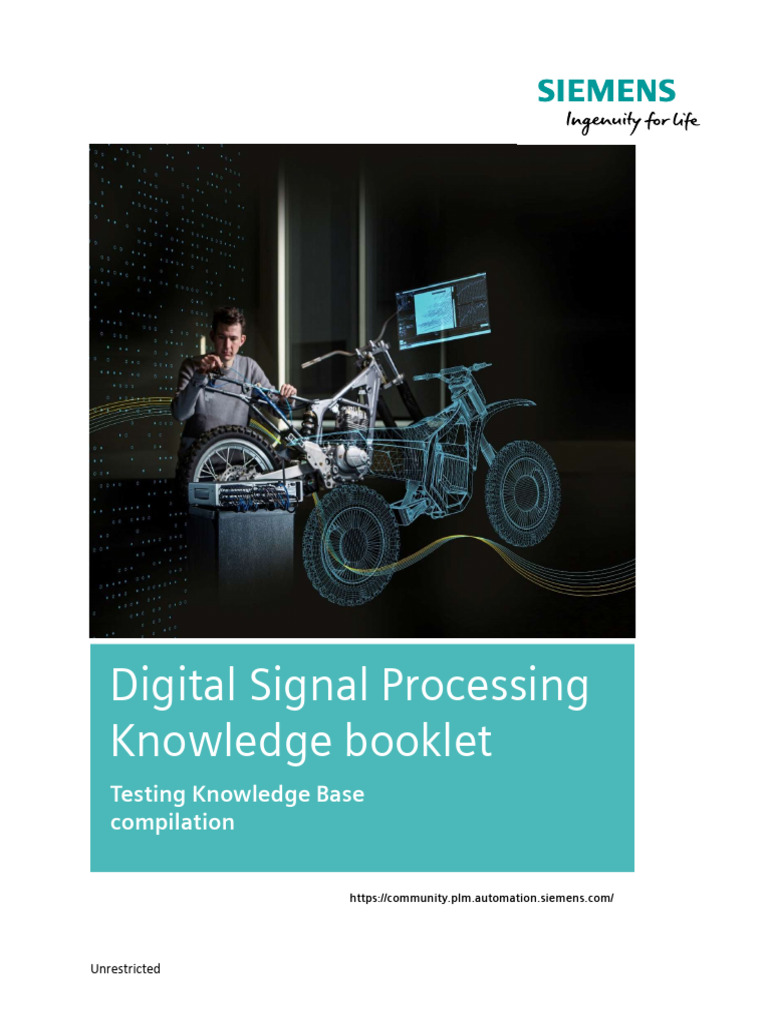 Digital+Signal+Processing+ +Knowledge+Booklet | PDF | Sampling (Signal Processing) | Bandwidth ...