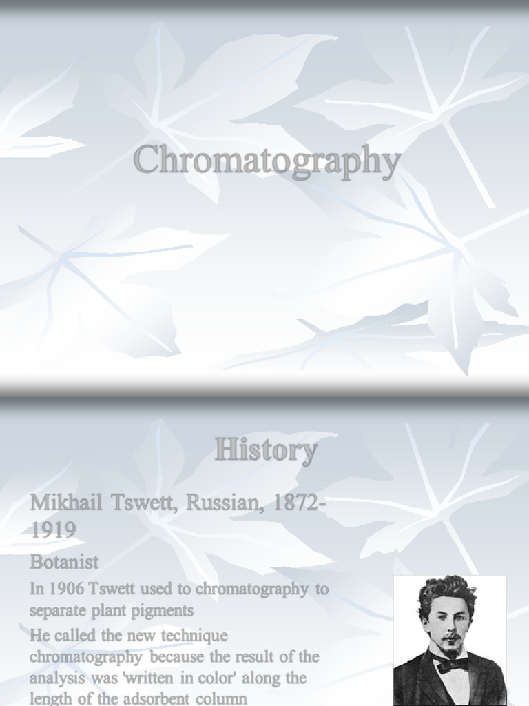 Chromatography | PDF
