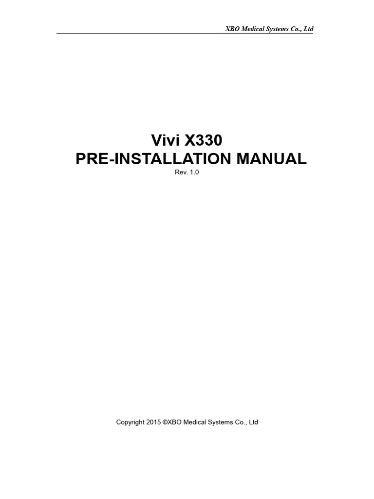 3-2 PRE-INSTALL_MANUAL | PDF | Nuclear Magnetic Resonance | Magnetism