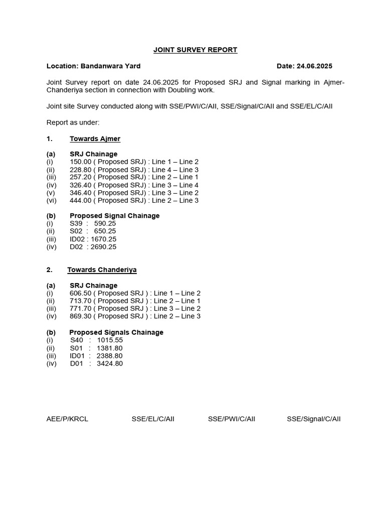 BDW Ans JWS Joint Survey 24.6.2025 SRJ and Signal - Copy (1) | PDF ...