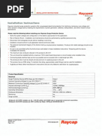 Rayvoss Strikesorb Installation Guidelines A4 G09 00 116 | PDF | Mains ...