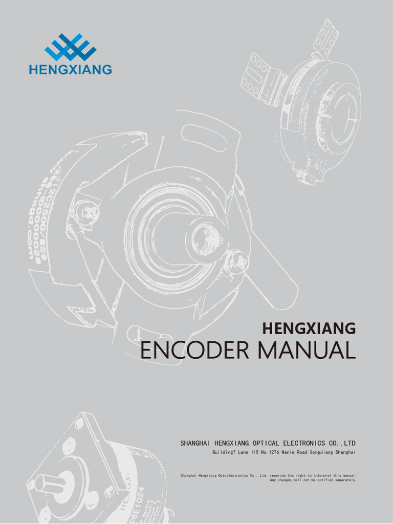 Encoder Catalog-Hengxiang Optical-2026 | PDF | Electrical Engineering
