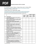 Interpersonal Reactivity Index Questionnaire | PDF | Empathy ...