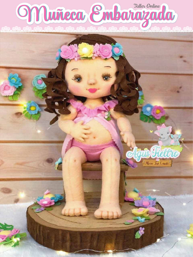 Boneca Gravida - agus fieltro | PDF