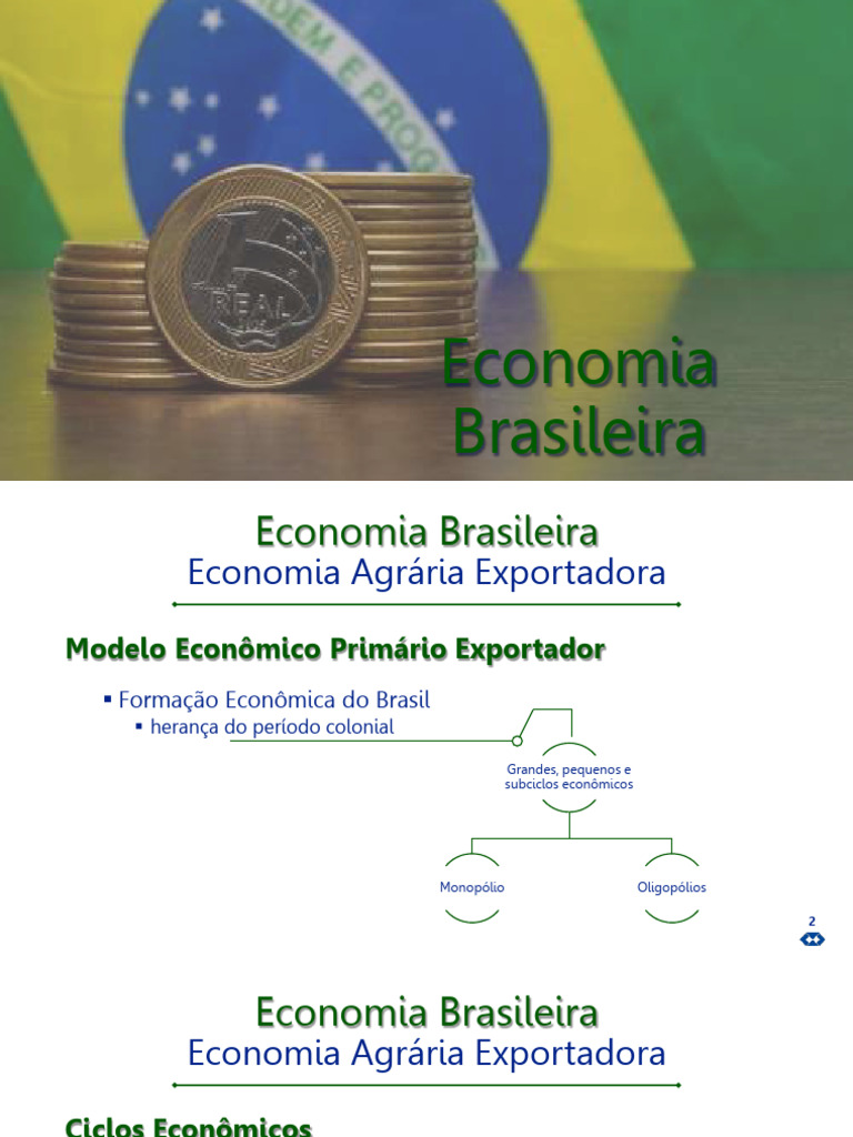 Slides 2 - Economia Brasileira | PDF