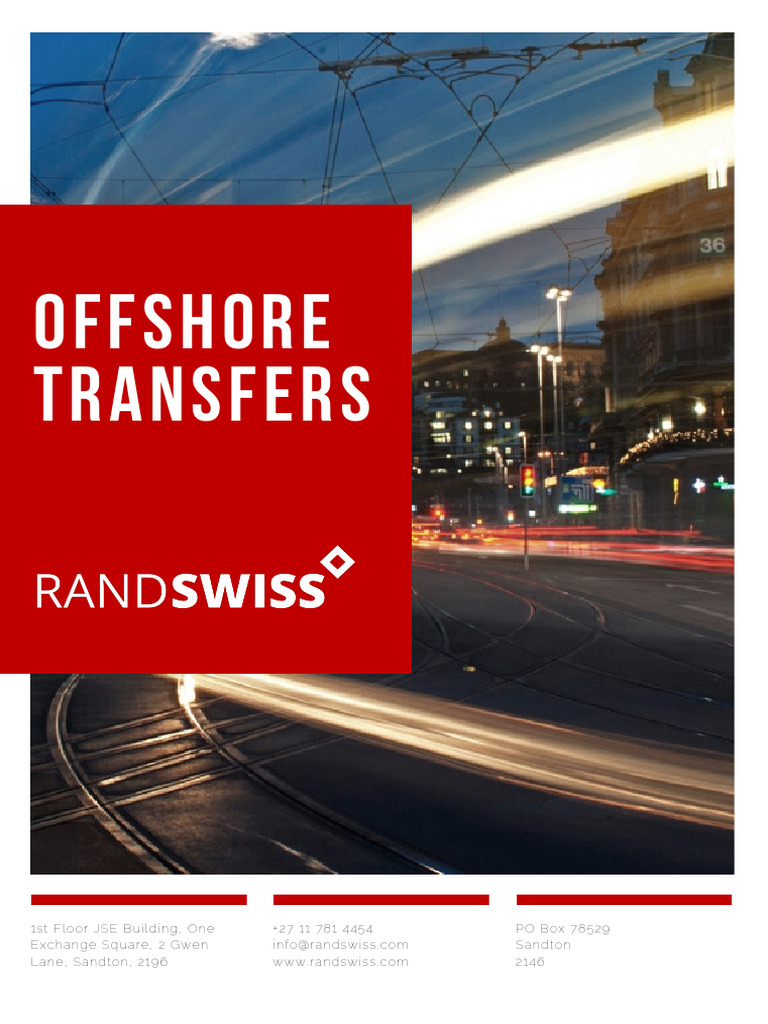 Offshore Transfer Brochure 2026 | PDF | Trade | Business