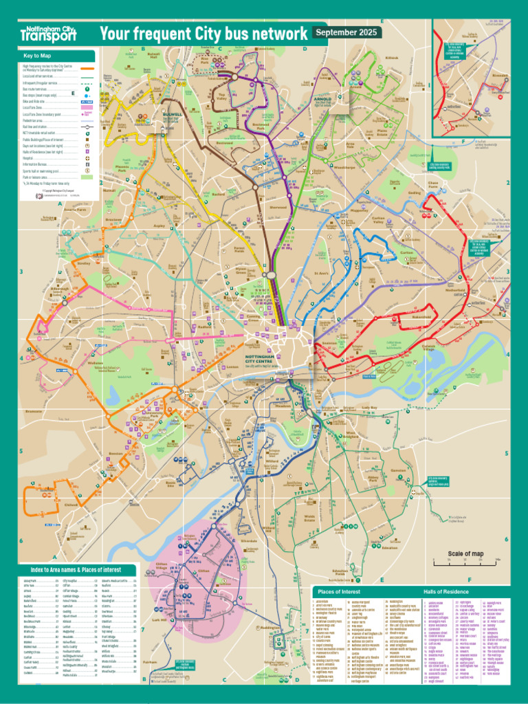 NCT City Zone Network Map From 14th September 2025 | PDF