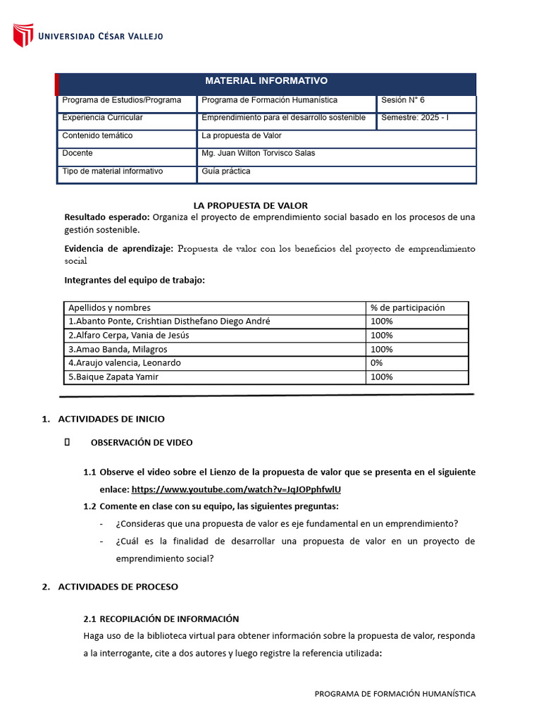 Guía práctica N° 06.docx | PDF