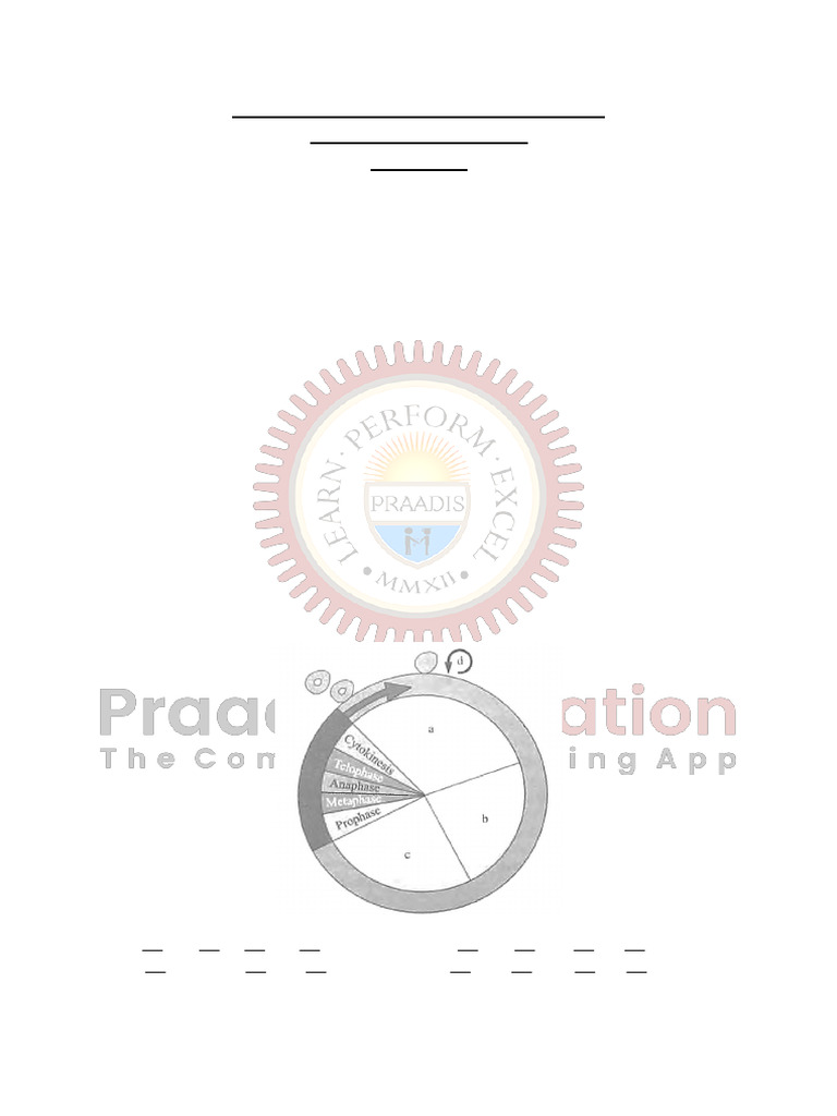 Cell Cycle and Cell Division-dpp1 | PDF | Mitosis | Cell Cycle