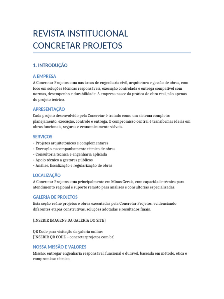 Revista Institucional Concretar 2025 2026 | PDF | Engenharia