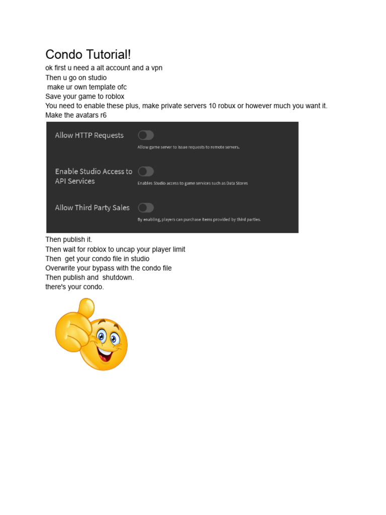 Condo Tutorial Updated | PDF