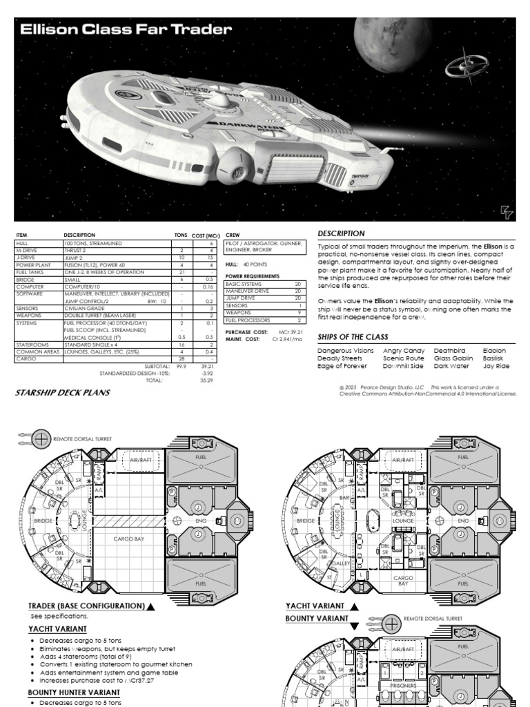 Ellison Class Far Trader and Variants - Final - 2025-08-27 | PDF ...