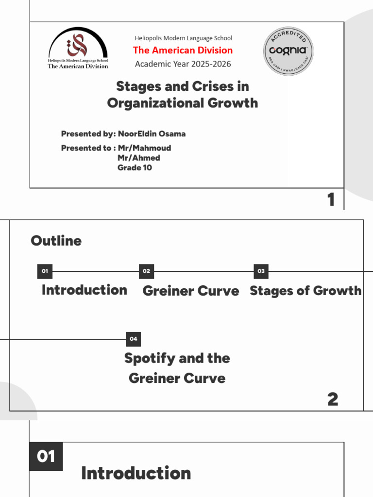 The Greiner Curve Stages and Crises in Organizational Growth | PDF ...