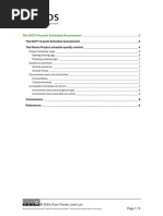 DCMA 14 Point Schedule Assessment Guide | PDF | Logic