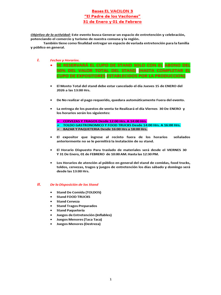 Bases El Vacilon 3 | PDF