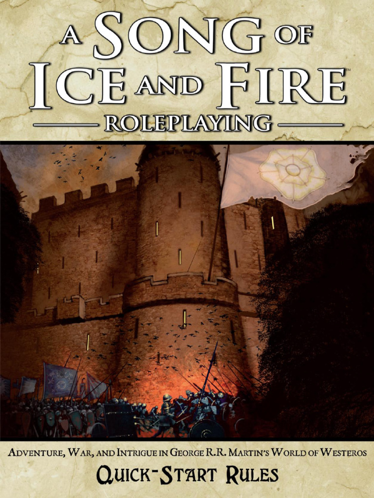 A Song of Ice and Fire Roleplaying - Quickstart Rules | PDF | World Of ...